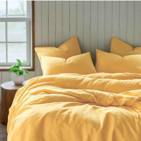 Bedding | Tache 2 Piece Sunny Golden Yellow Duvet Cover Settwin Xl ...